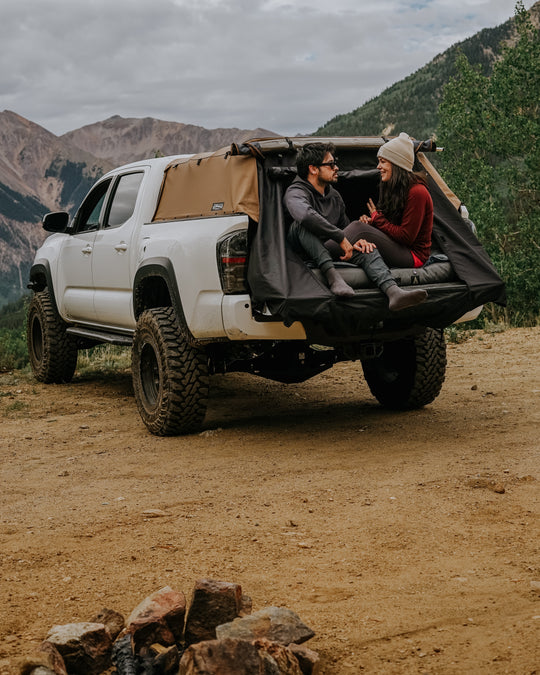 Mid-Size Topper Tent for Soft Tops | Truck Bed Camping Gear